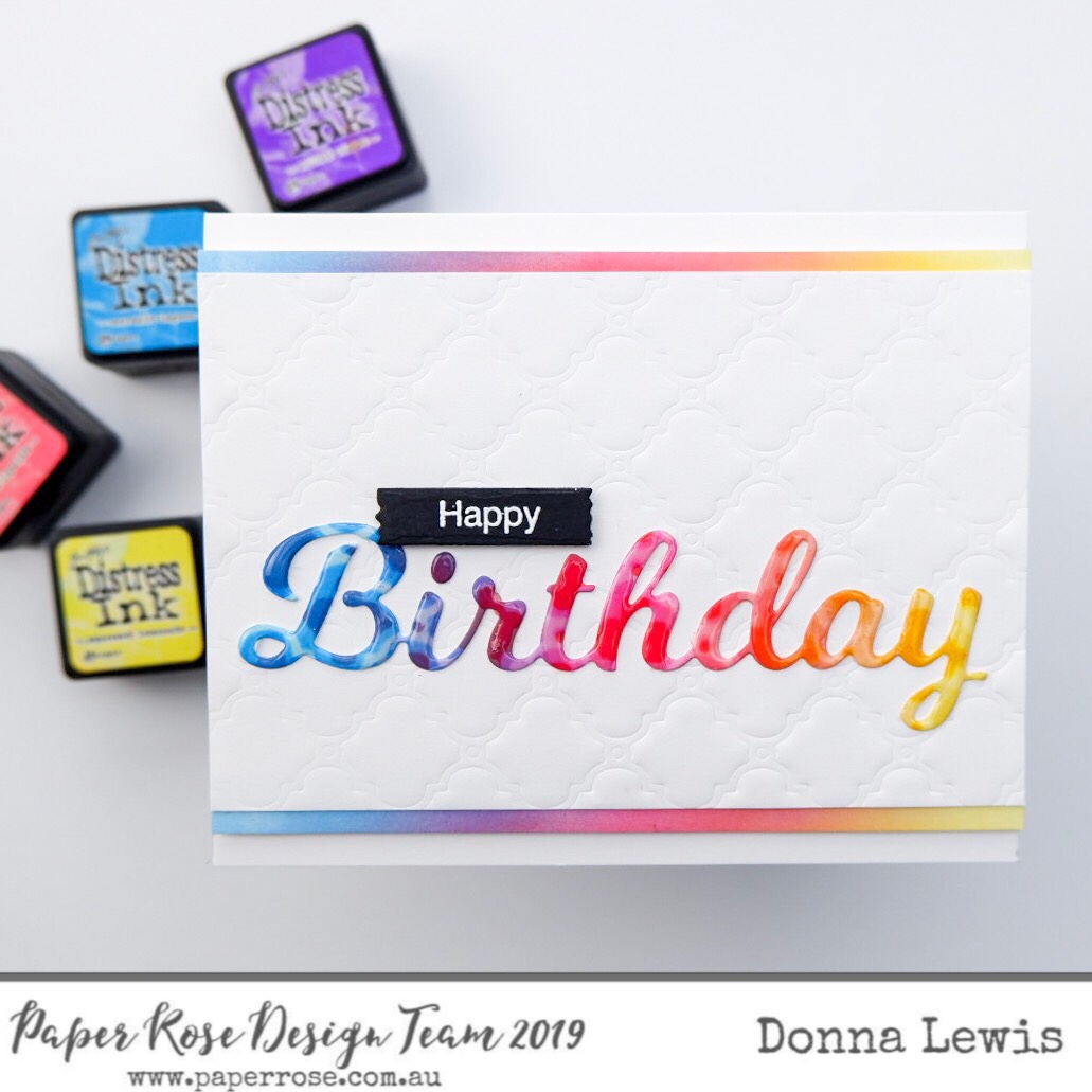 Rainbow Cards Three Ways – Donna is Playing Paper