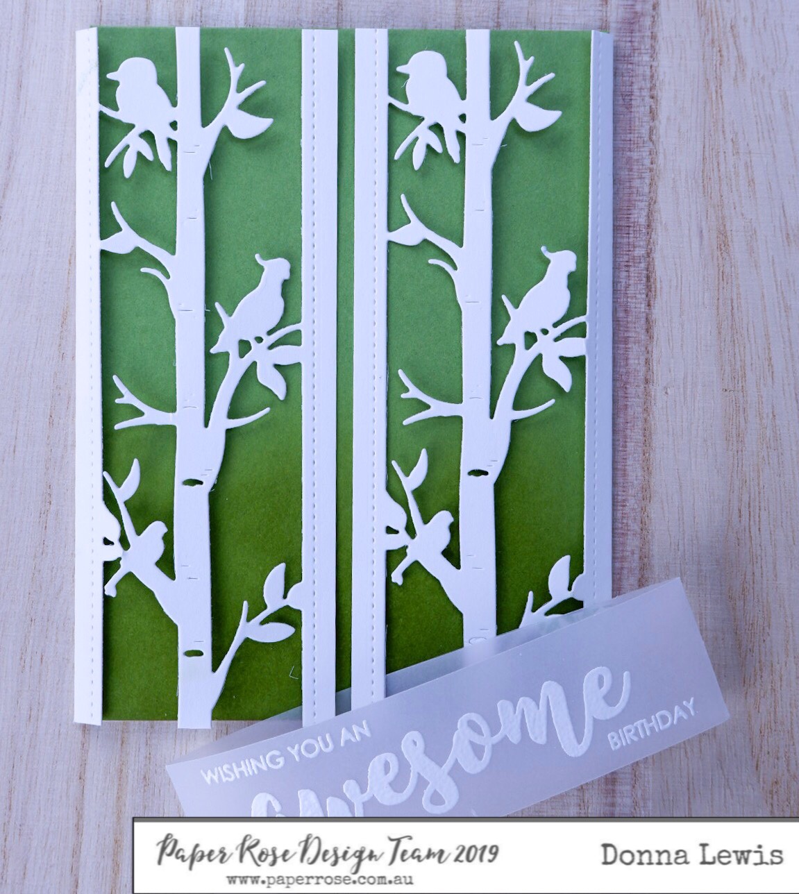 Panel Dies three ways – Donna is Playing Paper