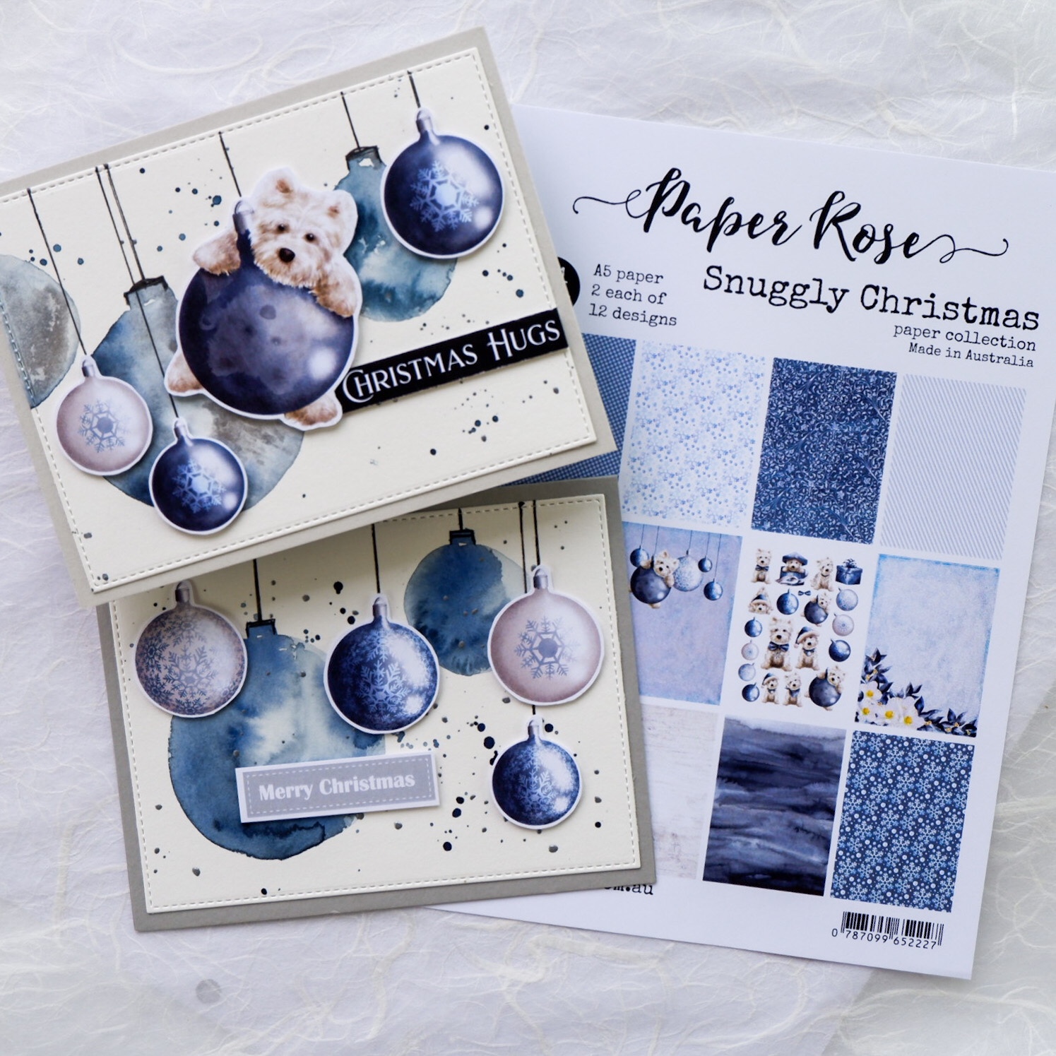 Snuggly Christmas – Combining Patterned Papers and Watercolour – Donna ...